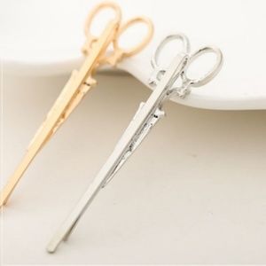 Accessories | Gold Scissors Bobby Pins Pack Of 2 | Poshmark